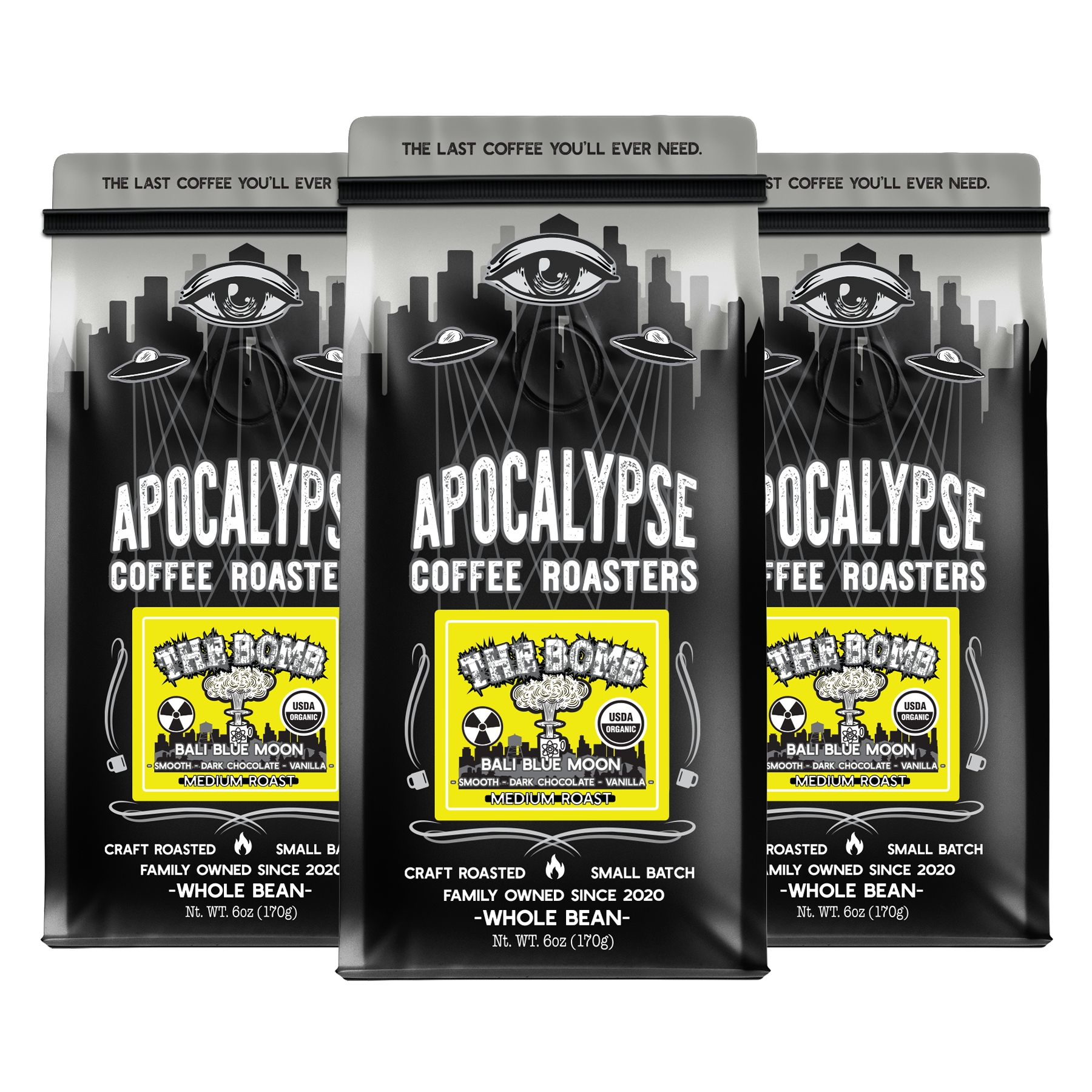 Medium Roast Coffee | Single Origin | Bundled Coffee | Apocalypse ...