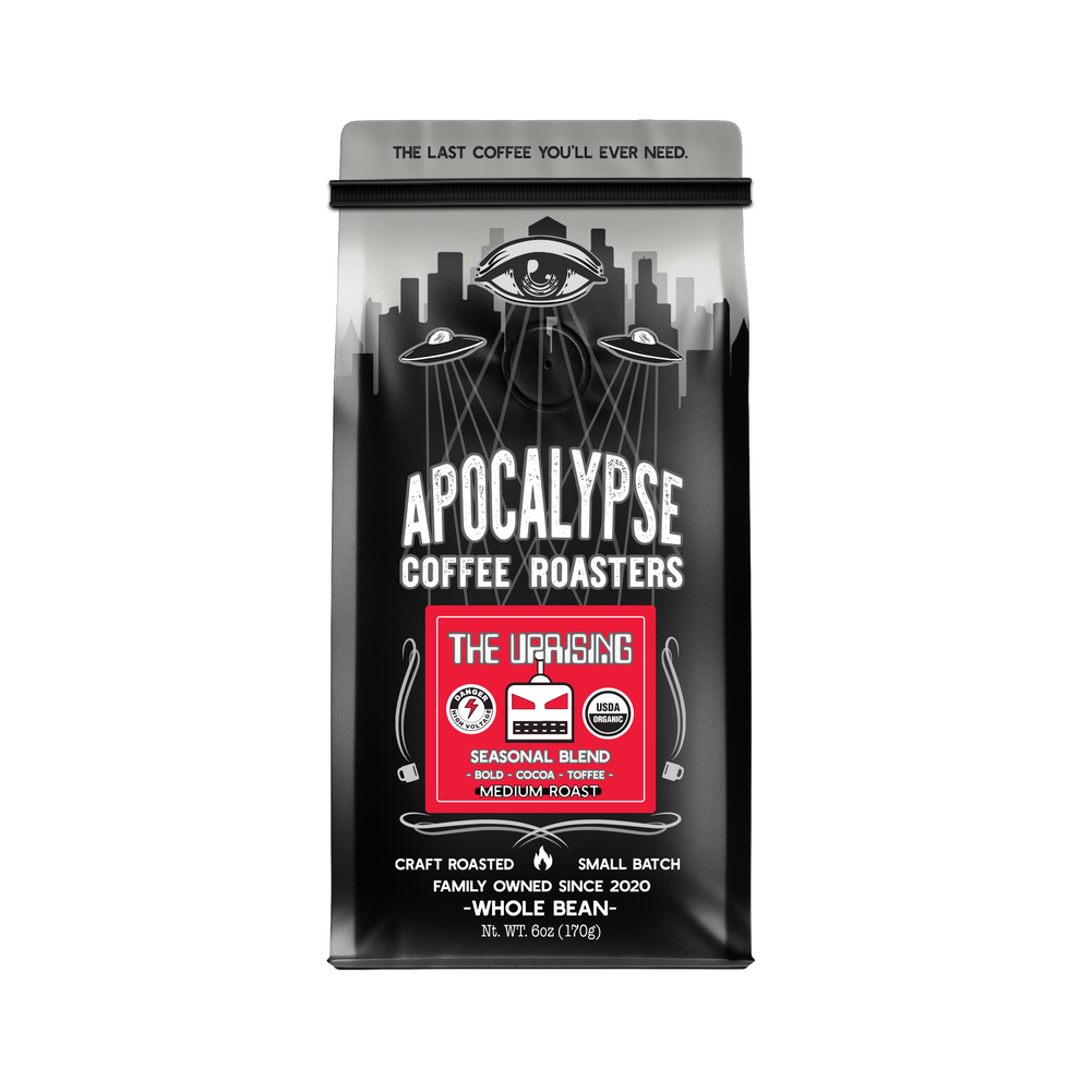 Medium Roast Coffee | Organic and Fair Trade | Apocalypse Coffee Roasters